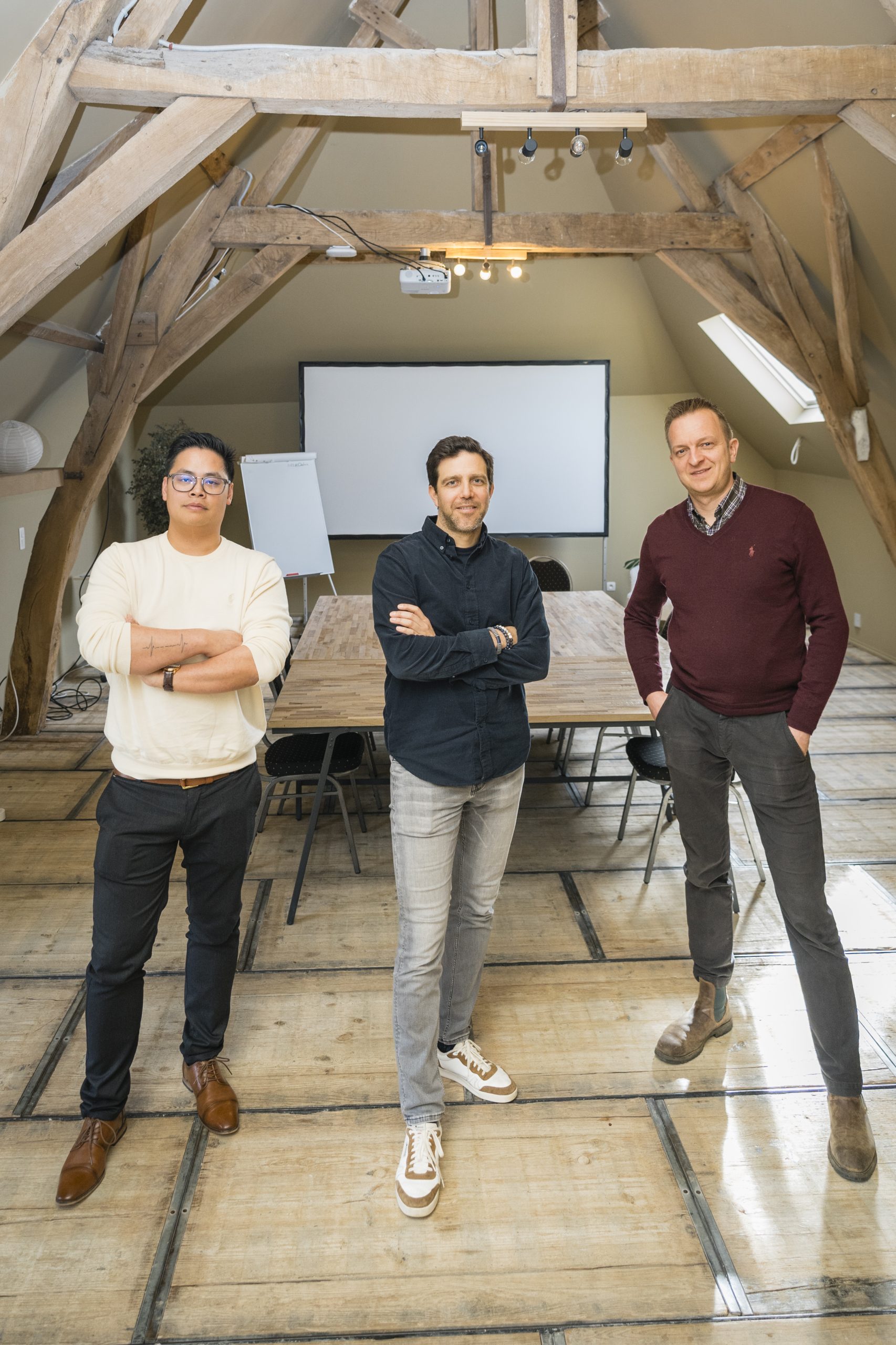 LES INVITES : Nicolas Filali, Nicolas Pardonge et Laurent Van Haeren ...